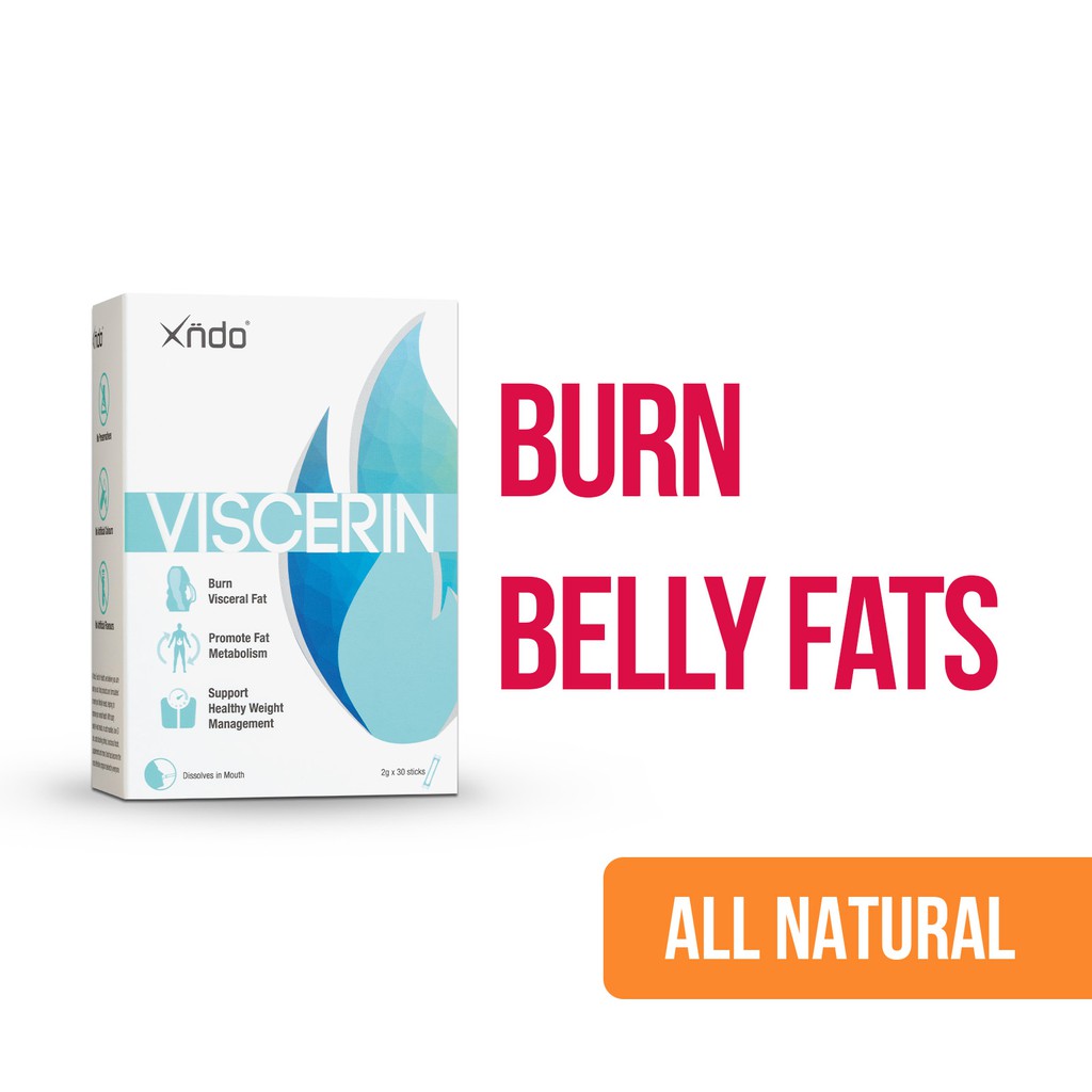 Xndo Viscerin Visceral Fat Burner 30s | Shopee Singapore