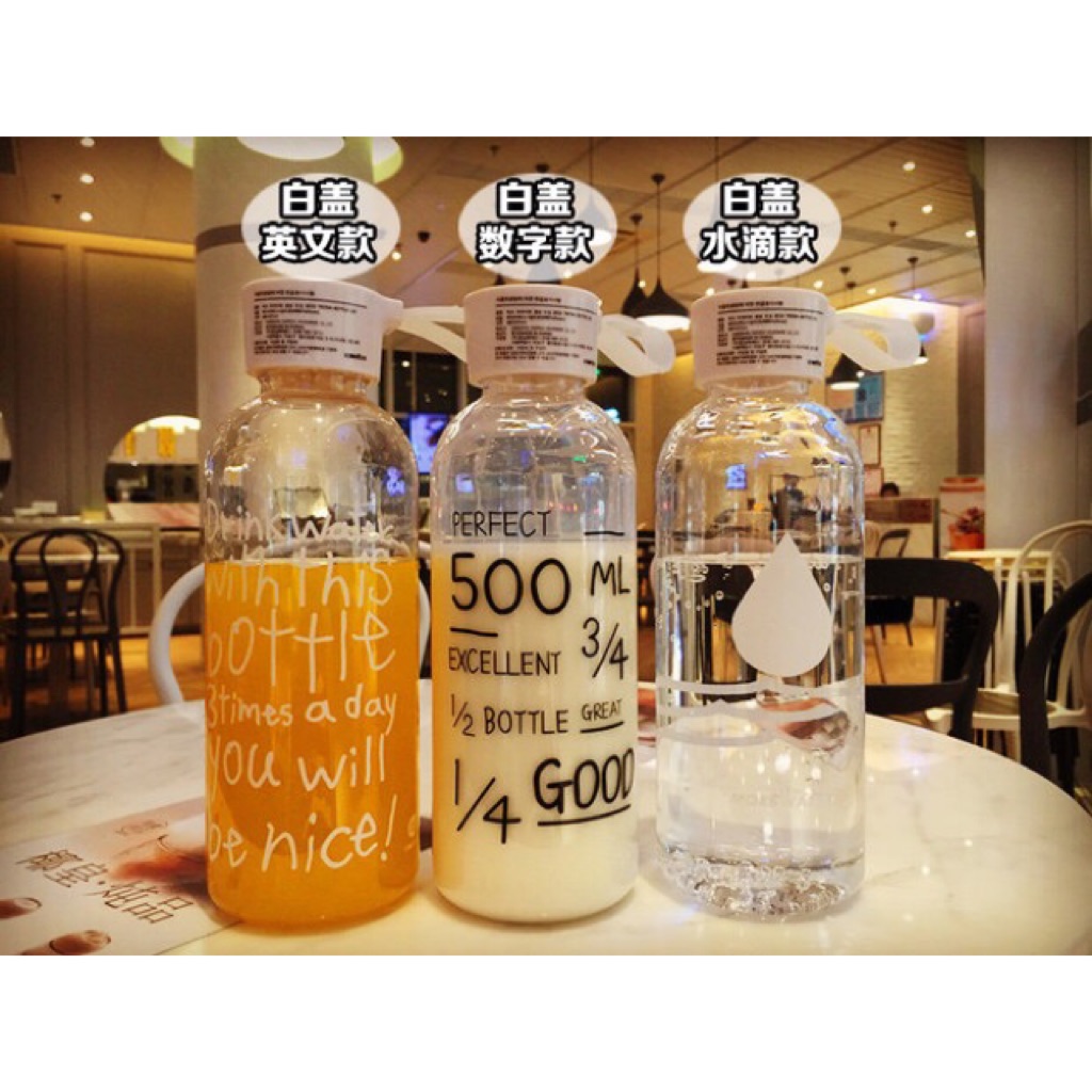 Tumblr 600ml water bottle set | Shopee Singapore