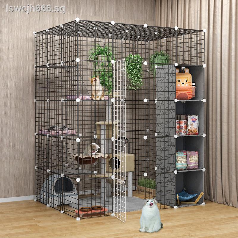 extra large cat cage villa Free space home indoor house three-story ...