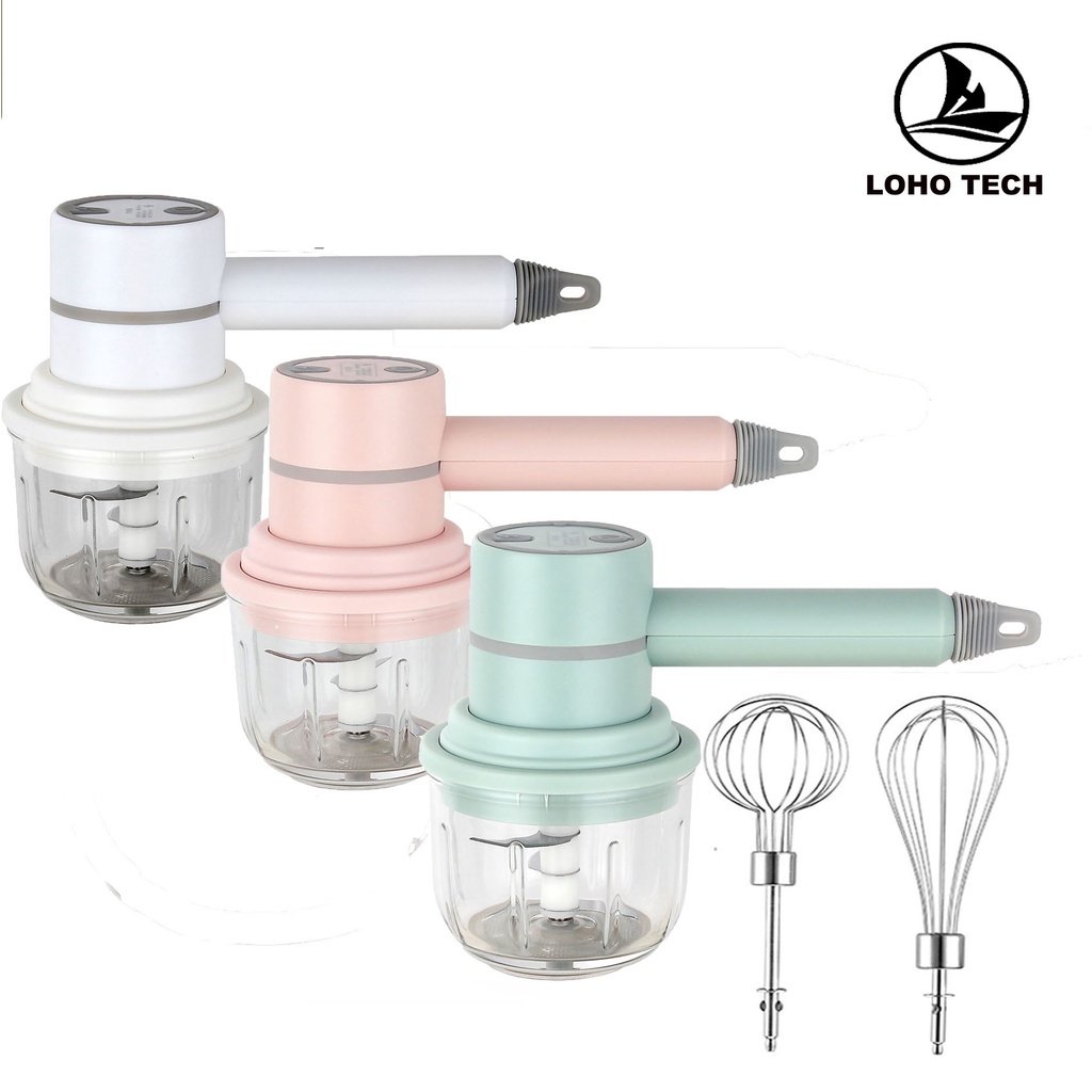 yaoyaole glass cup baby food processor 2in1 Electric Garlic Chopper ...