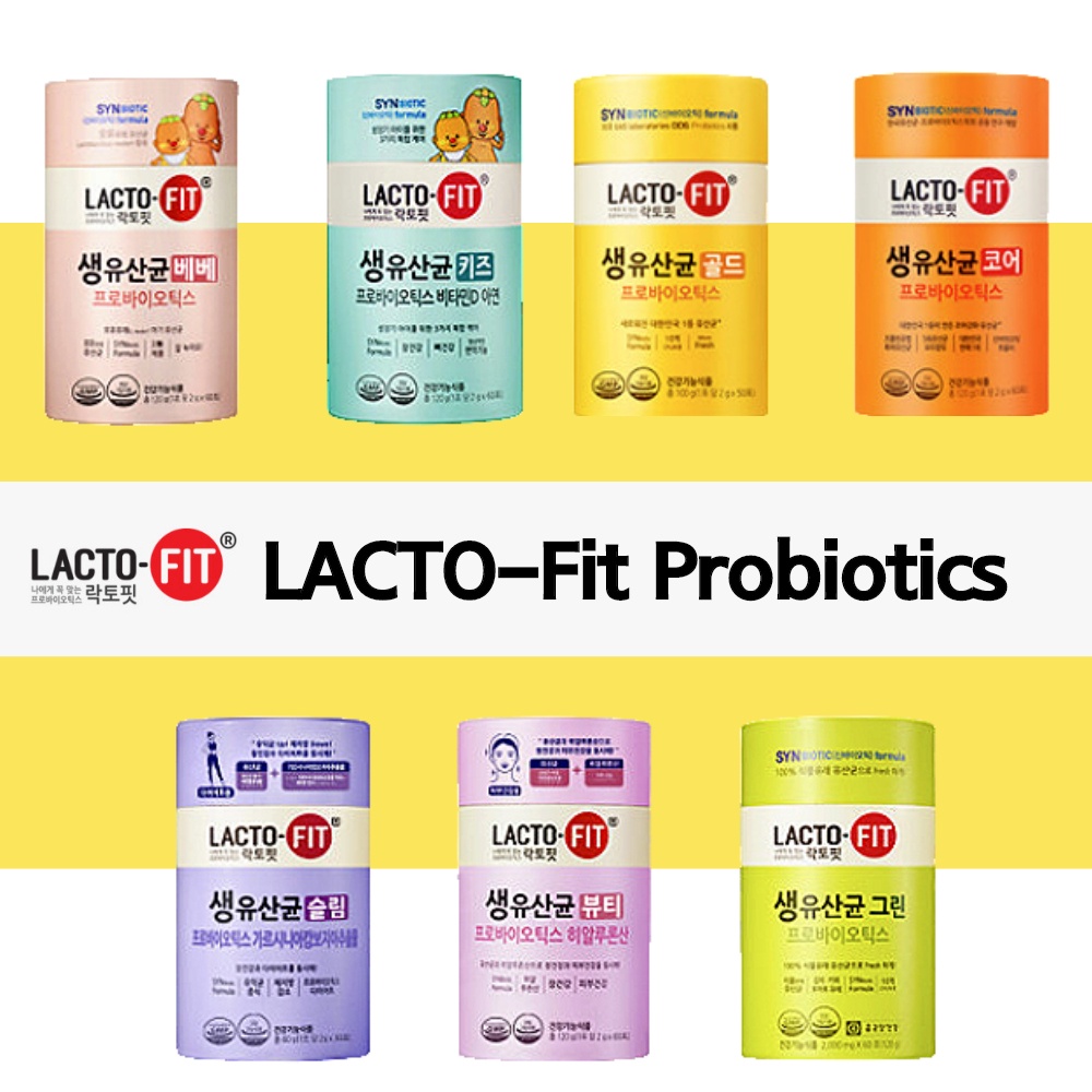LowestPrice Lacto-Fit Probiotics Gold 100g (2g x 50ea) / Korea ...