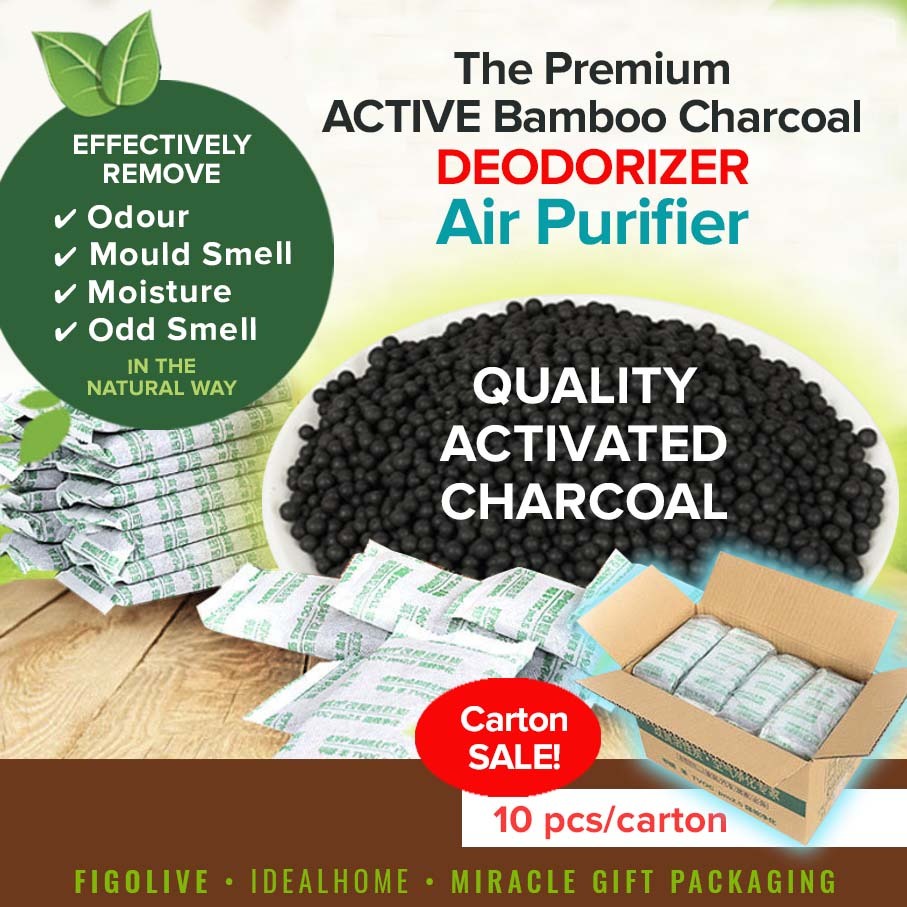 [Carton Sales] Premium Bamboo Charcoal Dehumidifier Air Freshener ...