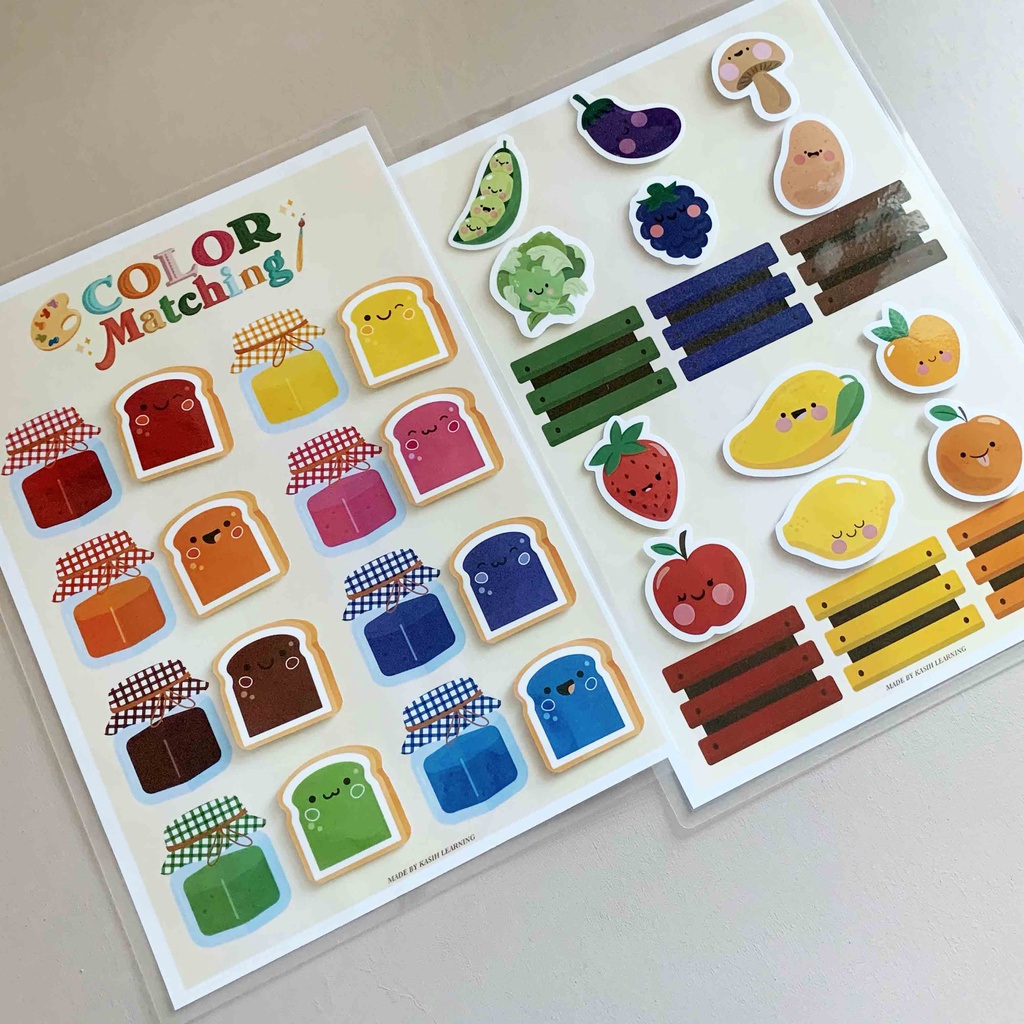 Busy Book | Sorting | Number | Alphabet | Colour | Puzzle | Montessori ...