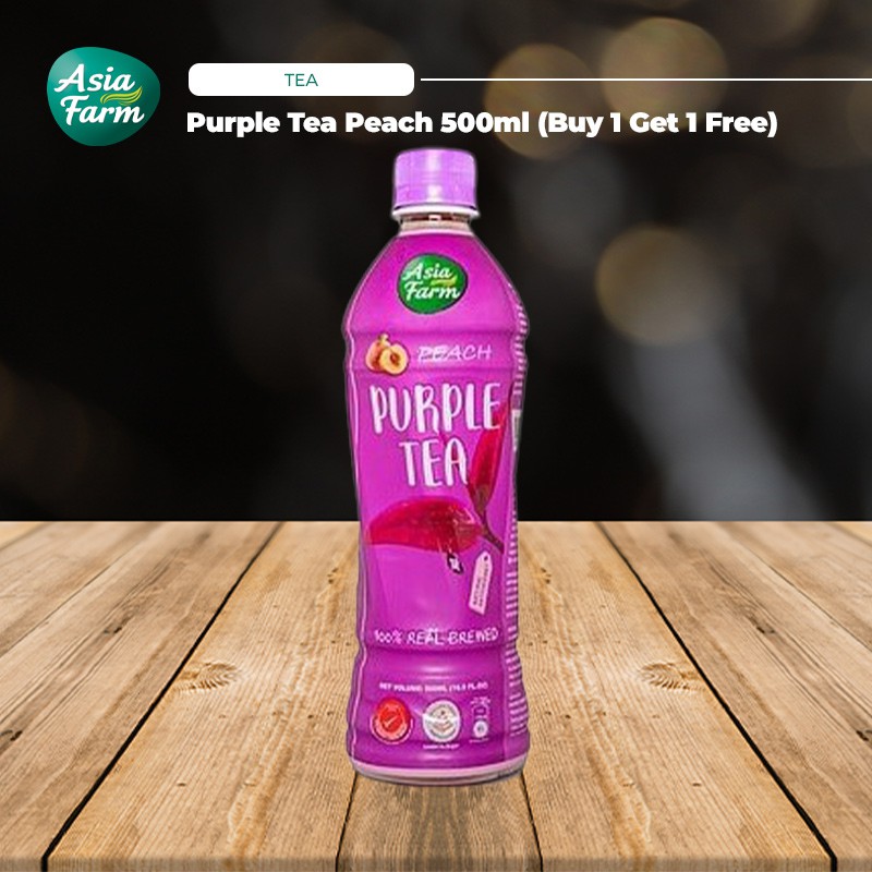Asia Farm Purple Tea Peach 500ml (1Ctn x 24 Btls) | Shopee Singapore