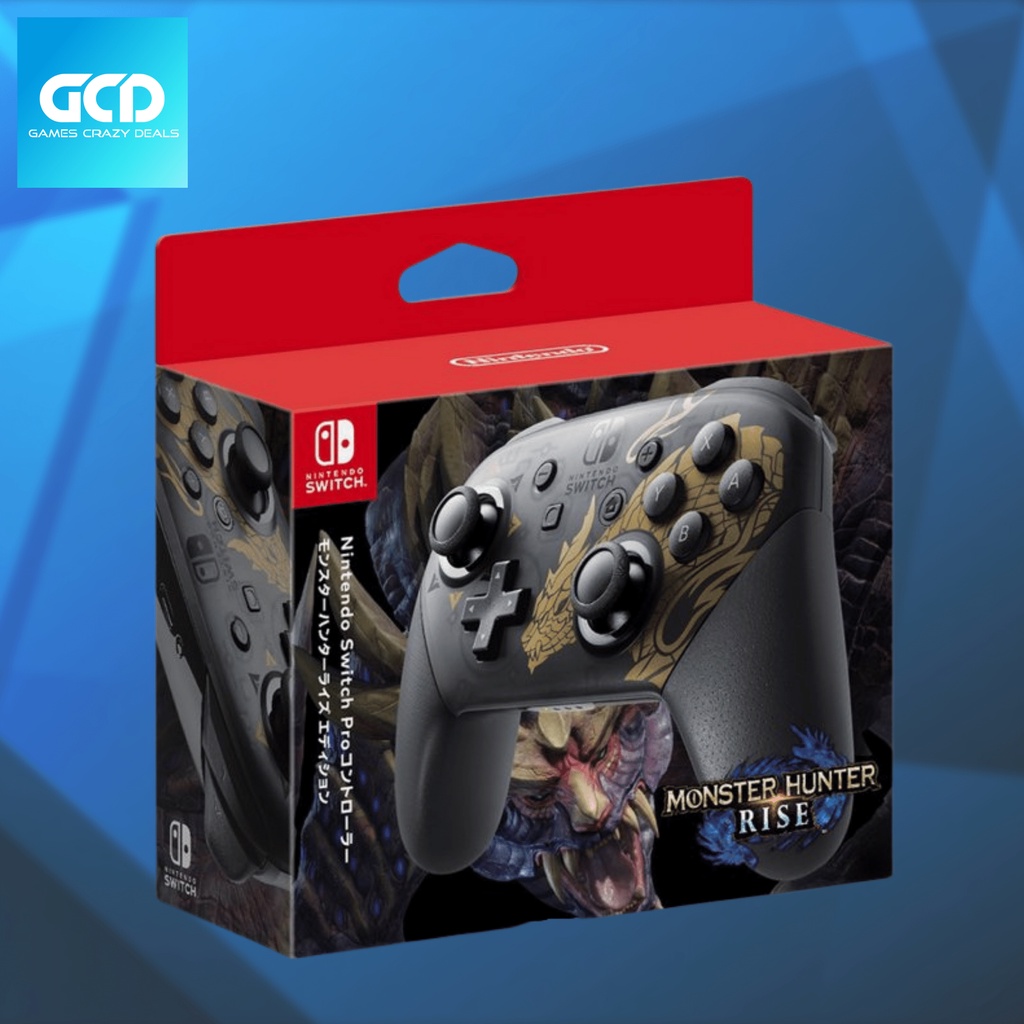 Nintendo Switch Monster Hunter Rise Pro Controller (JP) | Shopee Singapore