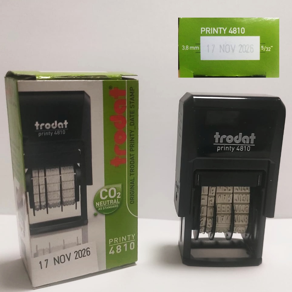 Trodat Printy 4810 Date Stamp (Year till 2032) | Shopee Singapore
