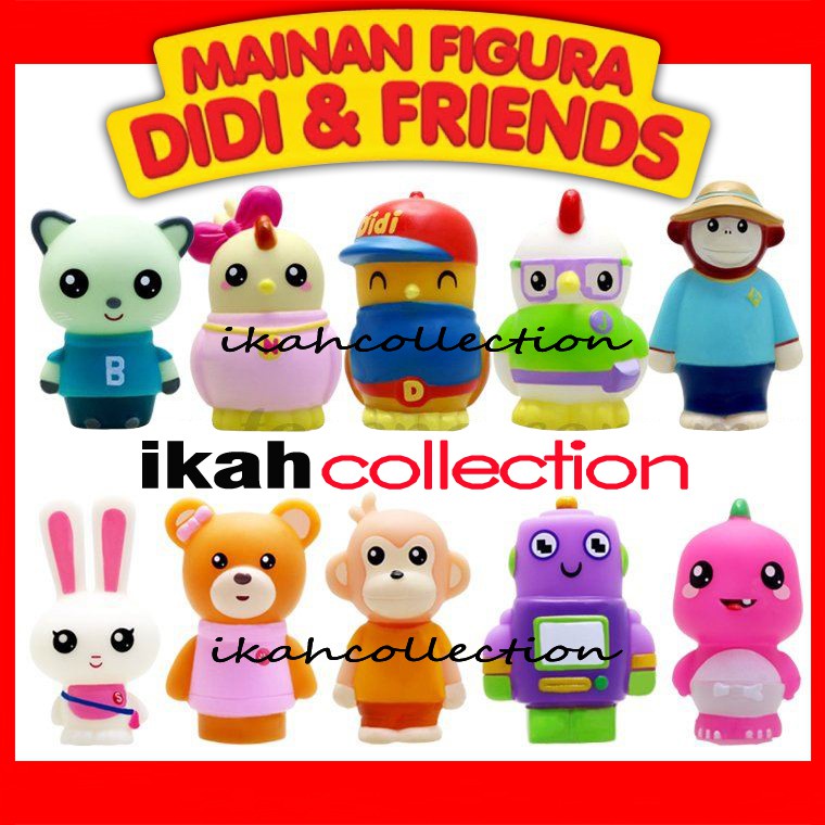 Cake topper didi | Didi and friends stuffed toys | Didi and friends ...