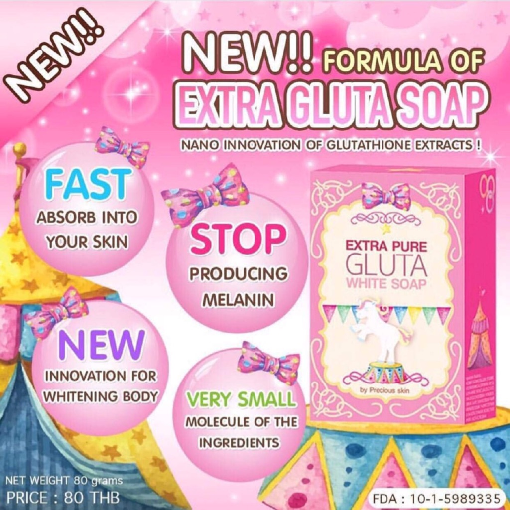 Extra Pure Gluta White Soap | Shopee Singapore