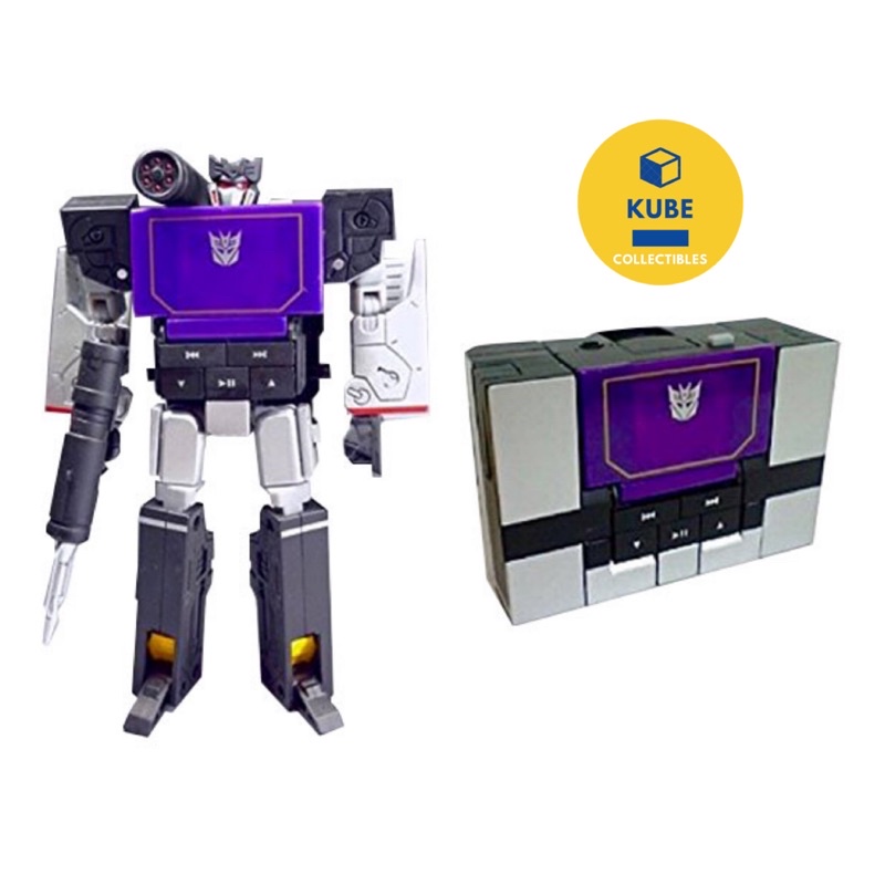 Transformers Takara Tomy Music Label Soundwave Black MP3 Player ...