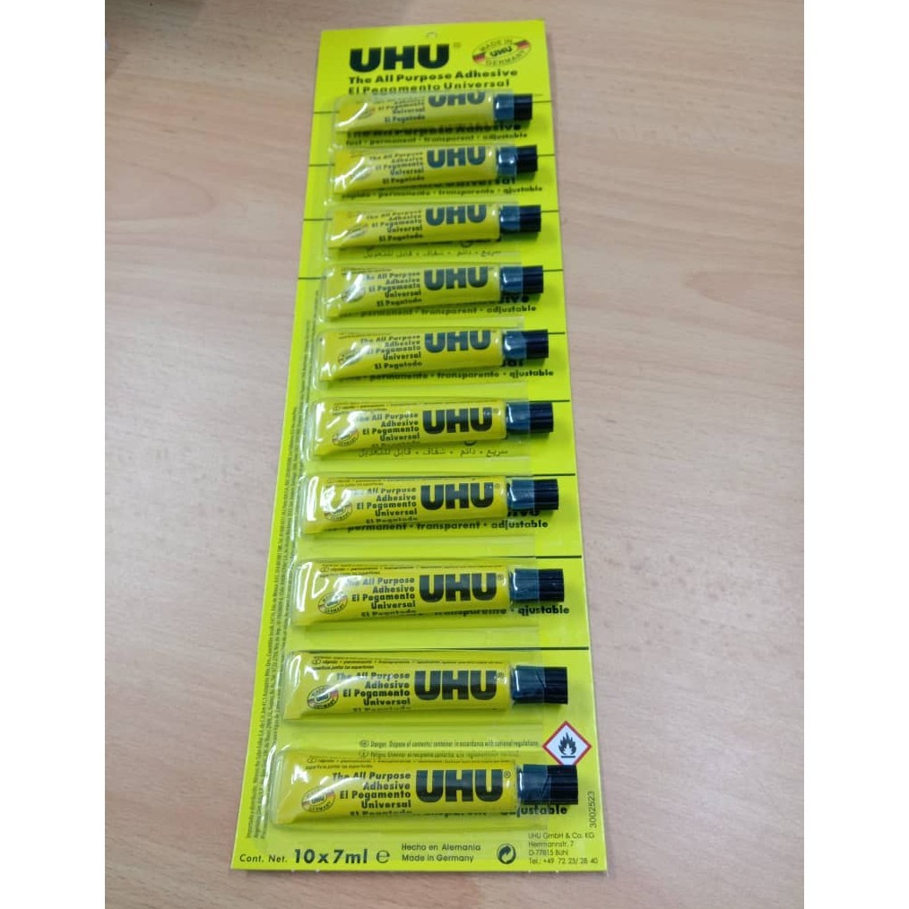 Gam UHU (All Purpose Adhesive Glue)- 7ml/7g | Shopee Singapore