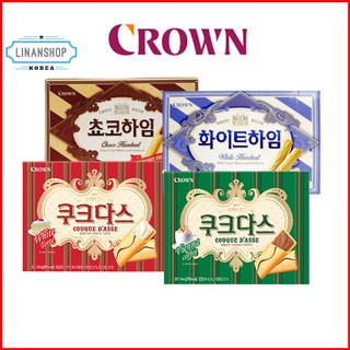 KOREA [CROWN] Chocolate Heim, White Heim 2 Types, Couque Dasse 2 Types ...