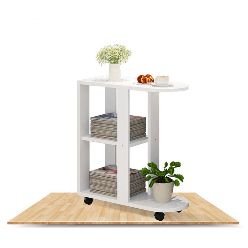 Side Table Simple Coffee Table Movable Table Corner Living Room Sofa ...