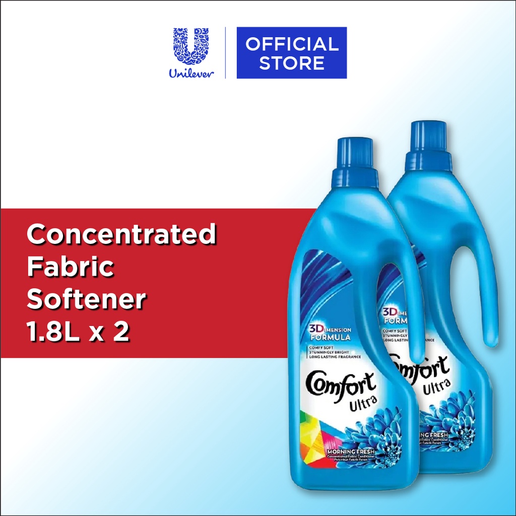 [Bundle of 2] Comfort Concentrate Fabric Softener 1.8L | Shopee Singapore