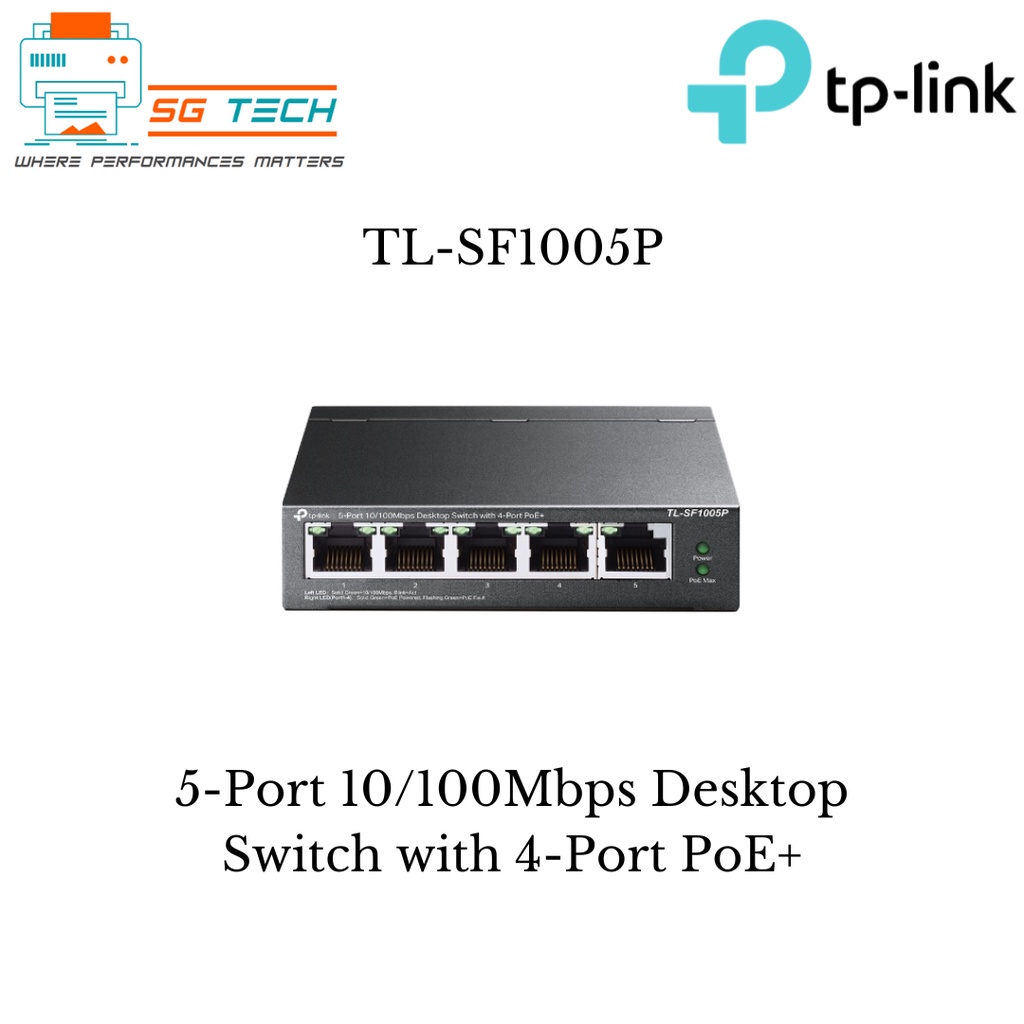 TP-Link TL-SF1005P | Shopee Singapore