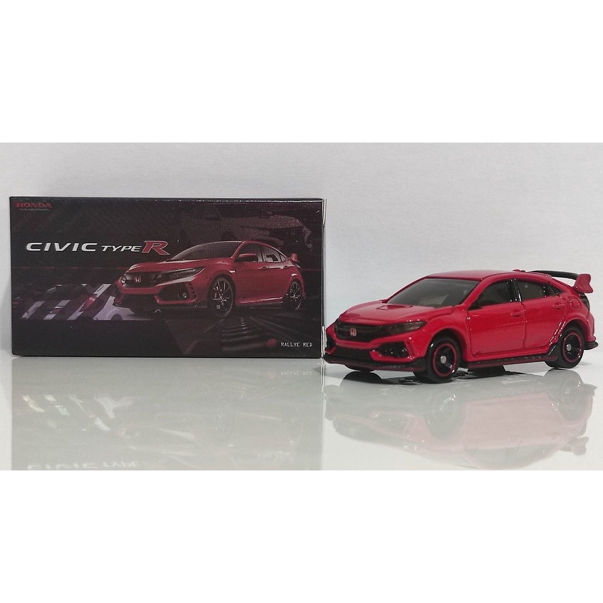 Tomica No. 58 Honda Civic Type R FK8 - Rally Red (Special Limited First ...