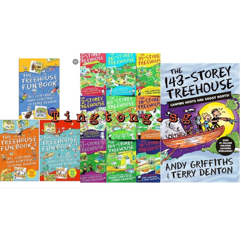 [SG Local Stock] The 143 Storey/Treehouse Fun Book /THE STOREY ...