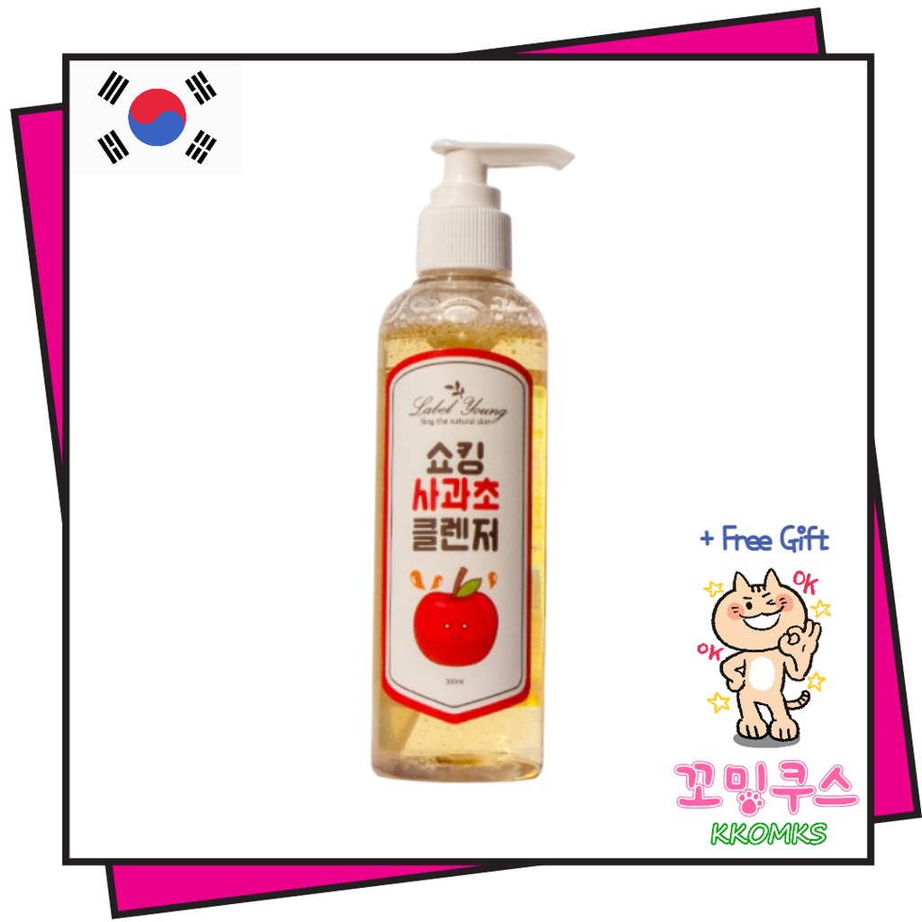 [KOREA] label young Shocking Apple Vinegar Cleanser 200ml | Shopee ...
