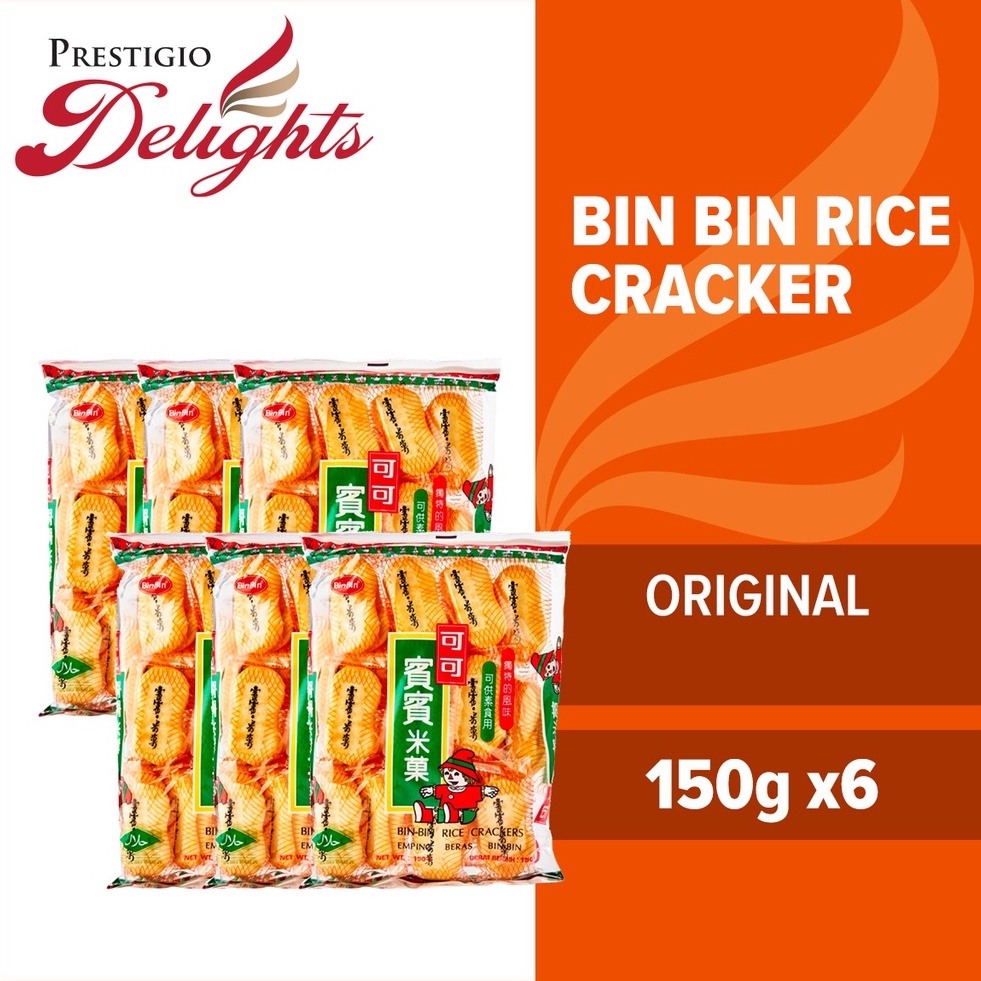 Bin Bin Rice Cracker Bundle of 6 | Shopee Singapore