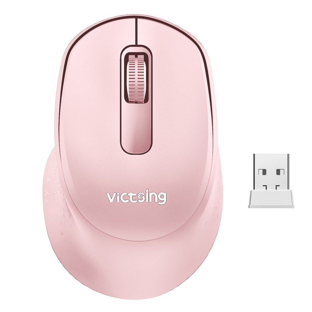 VicTsing PC299 Mini Ergonomic Wireless Mouse 2.4G Quiet Silent Mouse ...