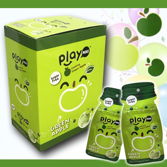 Playmore Cooling Apple Candy 12x18g (Official Store) | Shopee Singapore