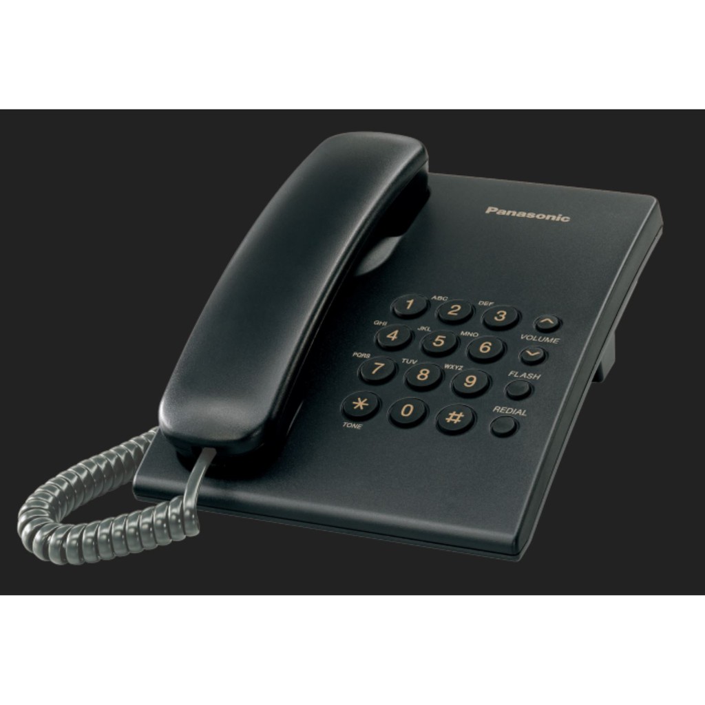 Panasonic Corded Single Line Phone KX-TS500MX | Shopee Singapore