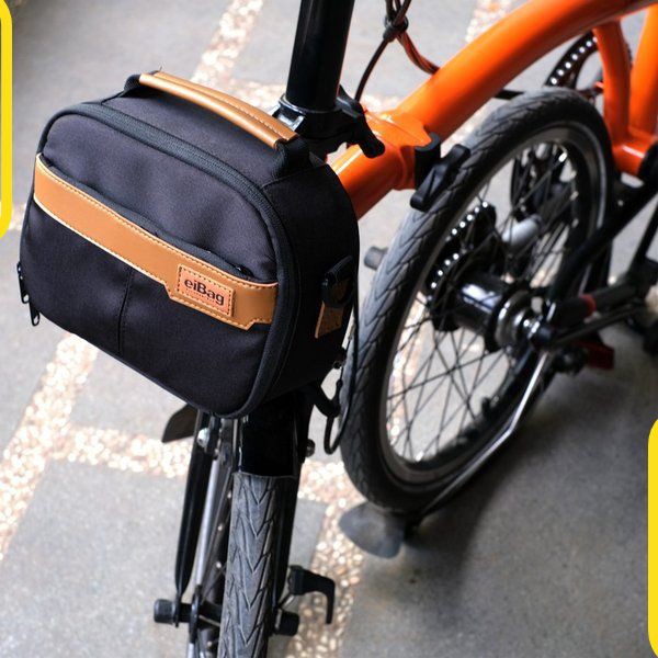 Dahon Fnhon Brompton Folding Bicycle Bag Front Block Eibag Fronto Bag | Shopee Singapore