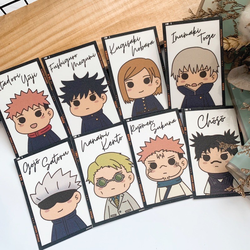 Jujutsu Kaisen JJK Photofilm Glitter Sticker | Anniestuffs (READ ...