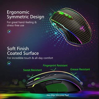 PICTEK Gaming Wired Mouse - PC257A | Shopee Singapore