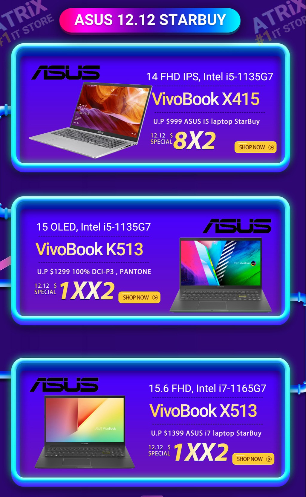 ATRiX Official Store, Online Shop | Shopee Singapore