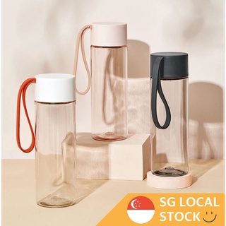 1000ML Tritan Water Bottle with Time Marker, BPA Free & Leakproof Fitness Sport 1L Water Bottle ...