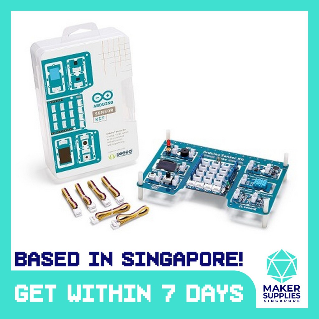 Arduino Sensor Kit Base By Arduino And Seeed 10 Grove Sensor Module Beginner Friendly