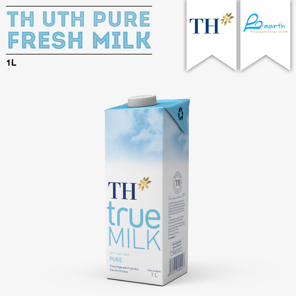 TH True Milk UHT Pure Fresh Milk 1 X 1L - LEXD | Shopee Singapore