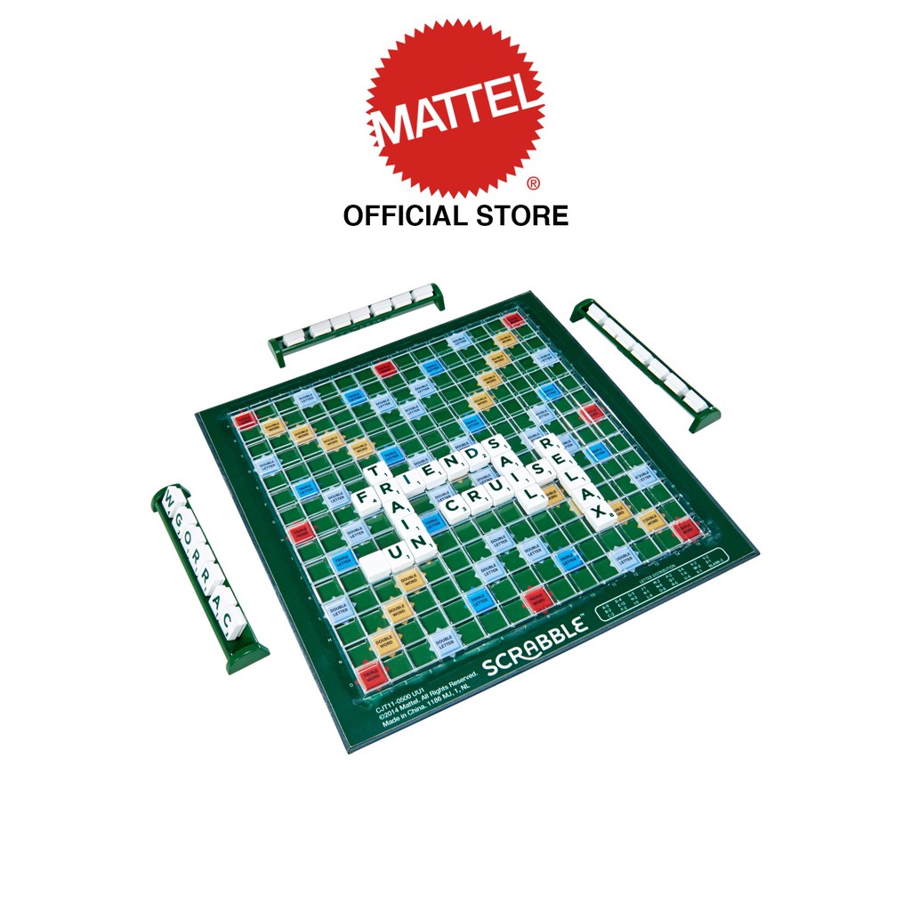 Mattel Scrabble Travel Board Game For Family & Friends | Shopee Singapore