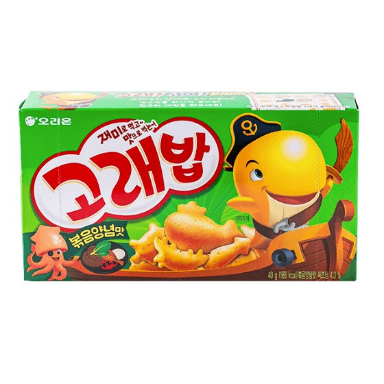 [ORION] 好多魚 KOREA SNACK MARINE BOY popular in china shark bab 40g ...