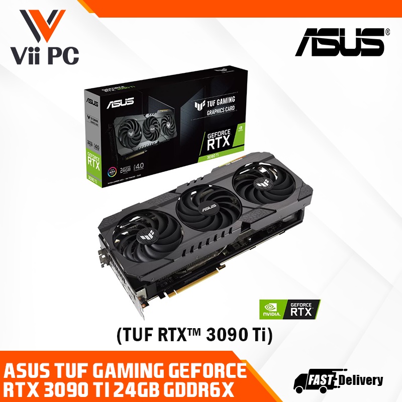ASUS TUF Gaming GeForce RTX 3090 Ti/3090Ti 24GB(PCIe 4.0, 24GB GDDR6X ...