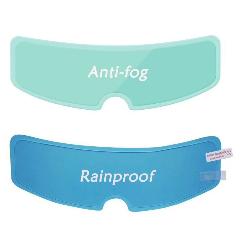 Moto Racing Helmet Clear Anti-Fog Patch Film Universal Lens Film Fog ...
