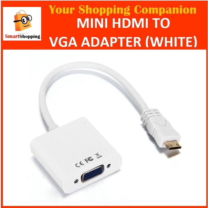 Mini HDMI to VGA Adapter Mini HDMI to HDMI Cable 1.8m Micro HDMI to ...
