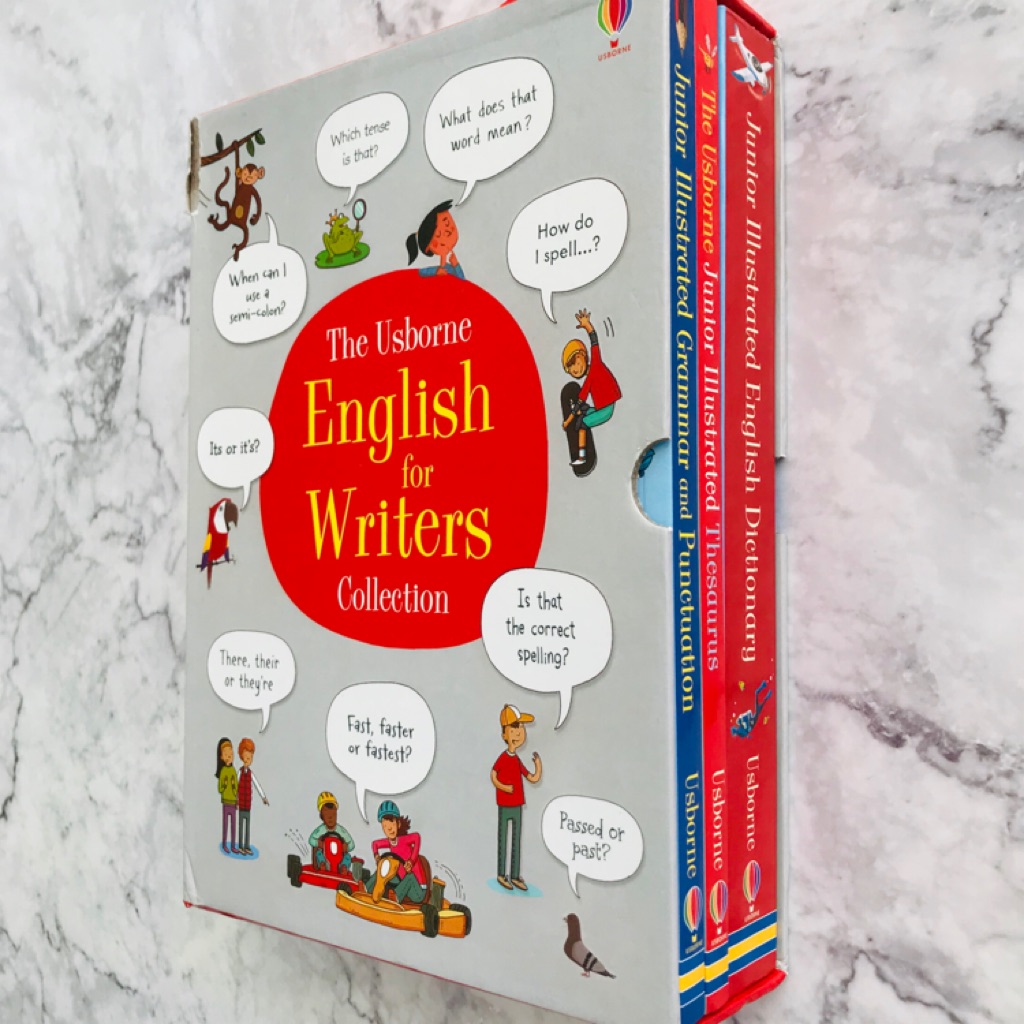 The Usborne English for Writers Collection (3 books) | Shopee Singapore