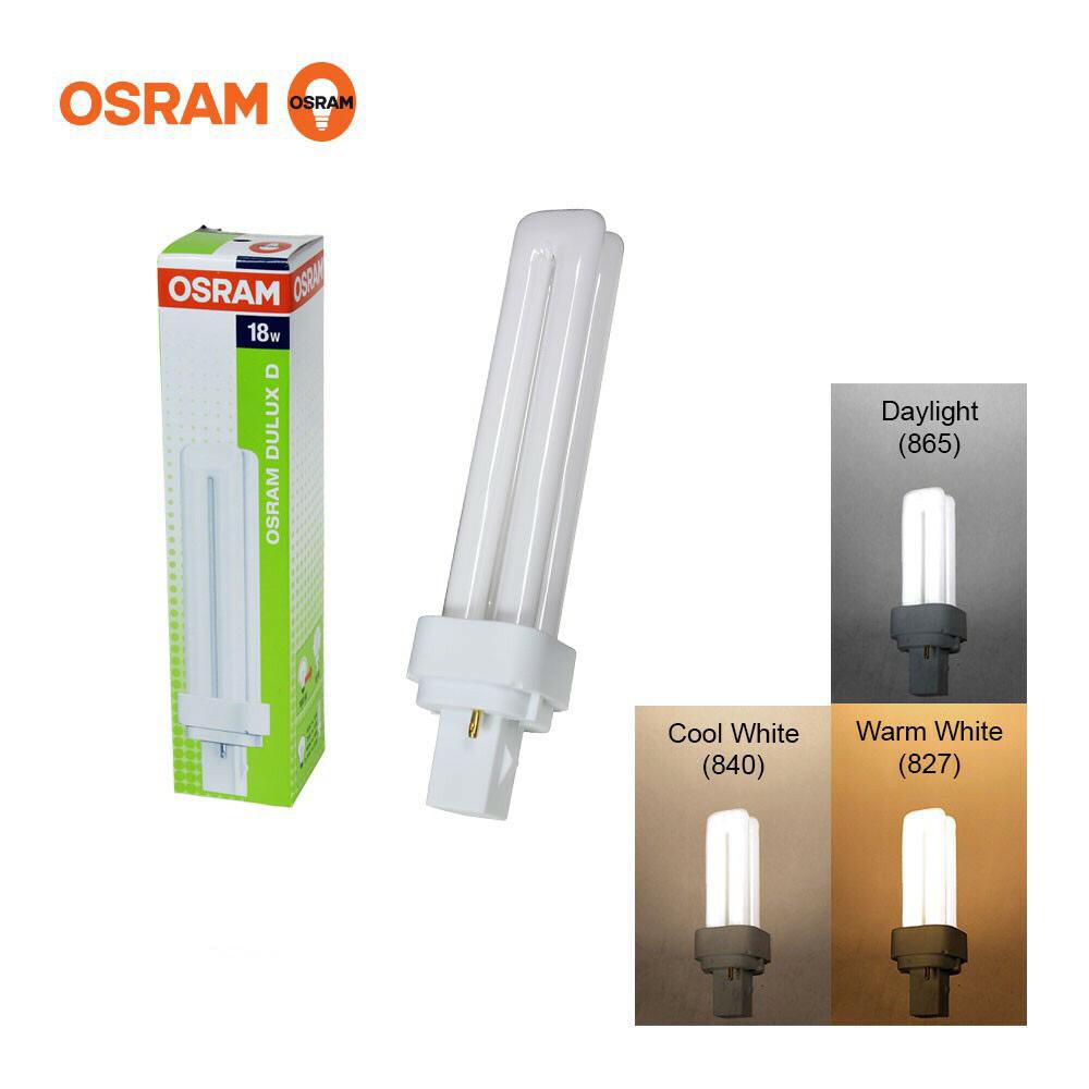 OSRAM Dulux D | 10W 13W 18W 26W | 827 840 865 | Shopee Singapore