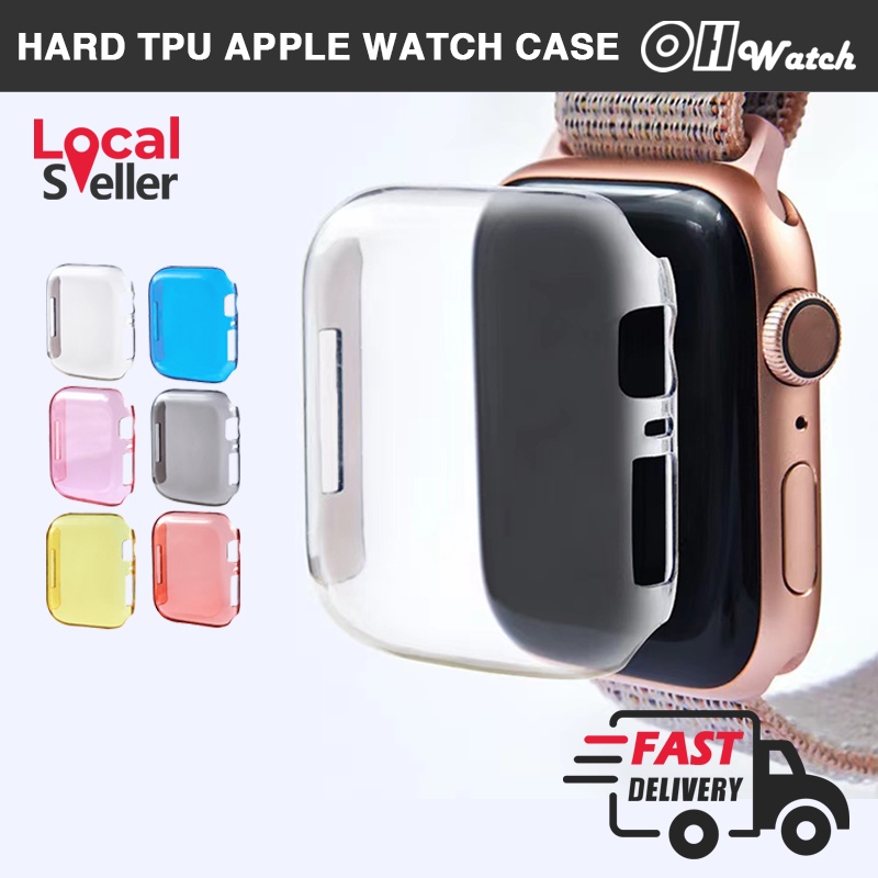 [SG] Transparent iWatch Case with Full Coverage Protection for iWatch ...