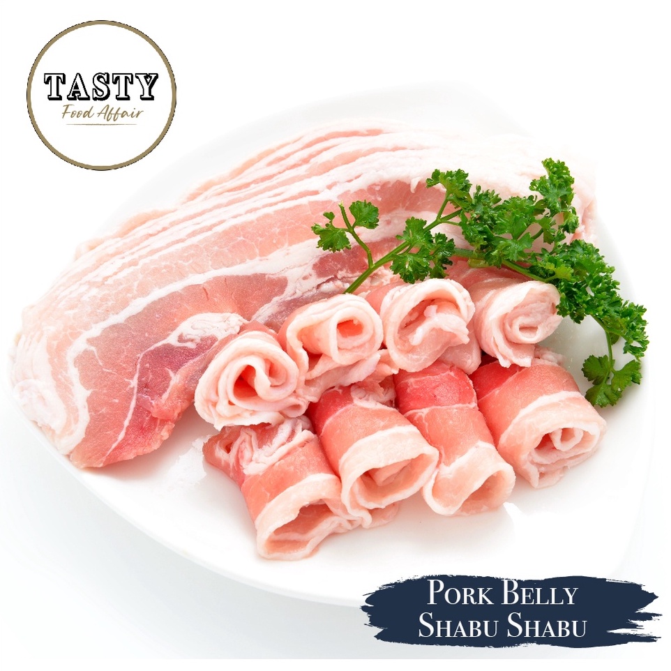 [Tasty Food Affair] Pork Belly Shabu Shabu (300g) | Shopee Singapore