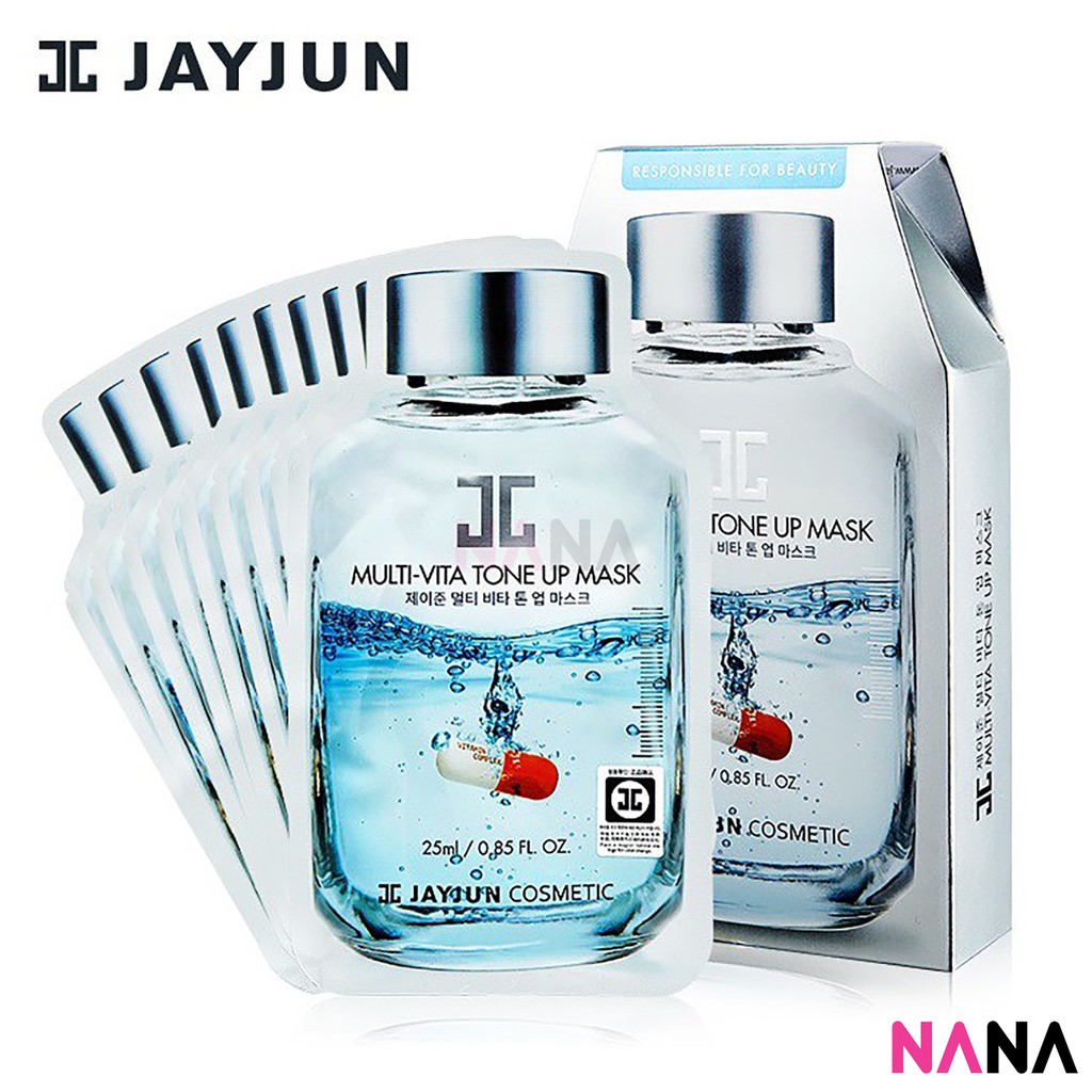JayJun Multi-Vita Tone Up Mask (10pcs) | Shopee Singapore