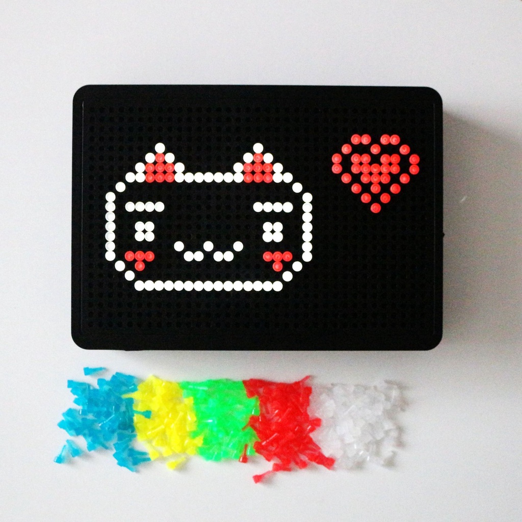 LED Letters Message Board & Coloured Pegs (A5/ A4 Sizes) | Shopee Singapore