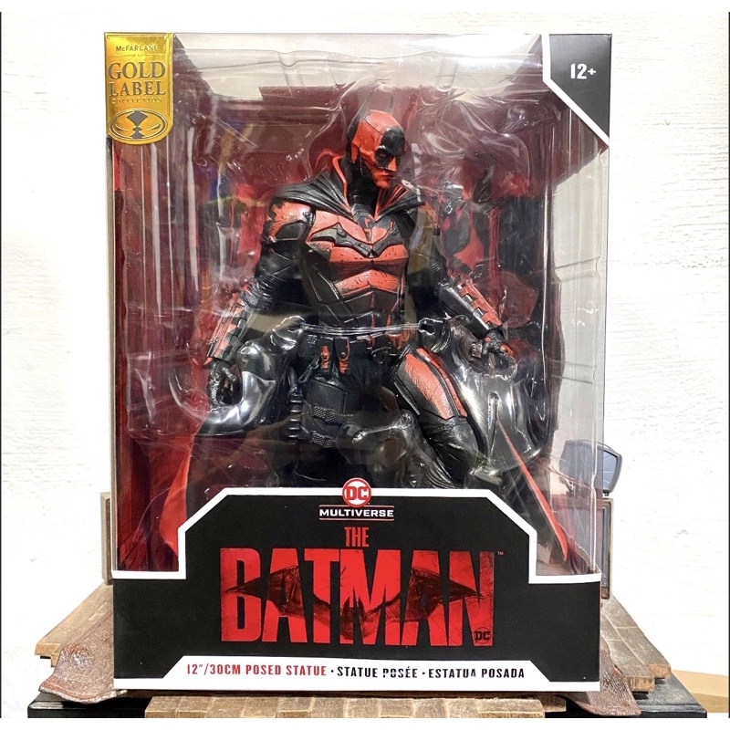 Mcfarlane Toys DC Multiverse Batman Movie 12inch Batman Posed Statue ...