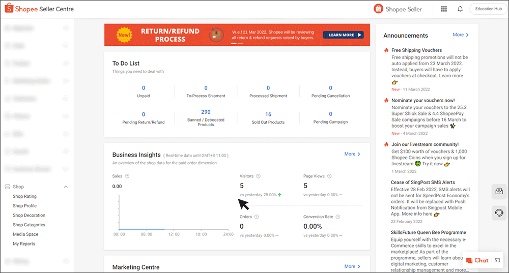 About Shop Categories | SG Seller Education [Shopee]