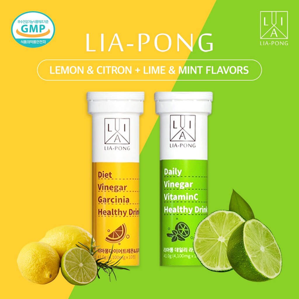 [LIAPONG] Apple Cider Vinegar Tablet Diet Lemon&Citron Flavor x1 ...