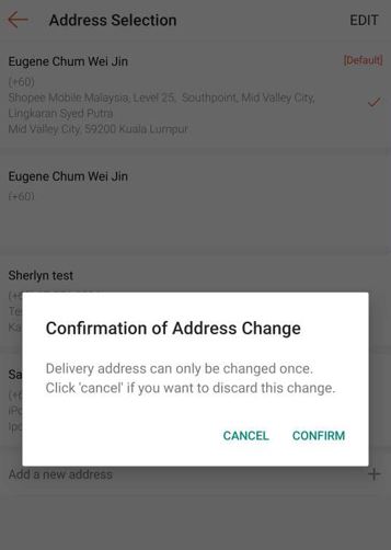 [Shipping & Logistics] How can a buyer change delivery address after ...