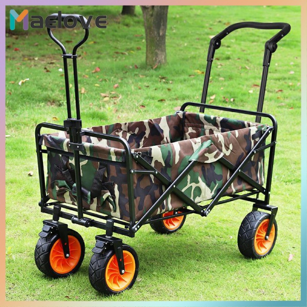 [Hot-sale] Outdoor camping cart, supermarket shopping cart, small pull ...