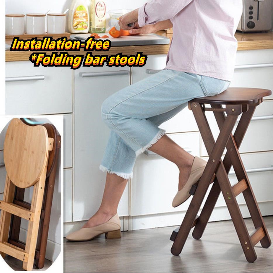 Folding stool High stool high foot stool Folding bench High Mazha stool ...