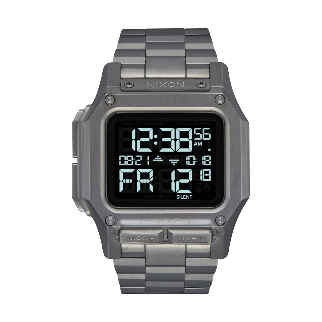 Nixon Regulus SS Mens 46mm - Gunmetal (A1268131) | Shopee Singapore